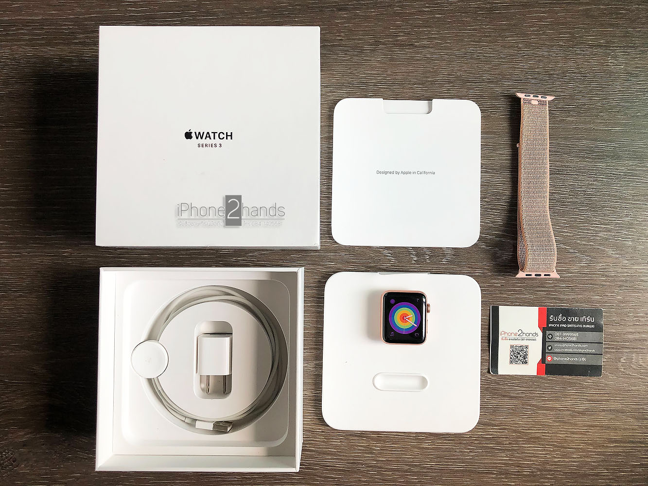 ขาย Apple Watch S3 42mm สีชมพู Cellular ศูนย์ไทย มือสอง ราคาถูก | รับ ...