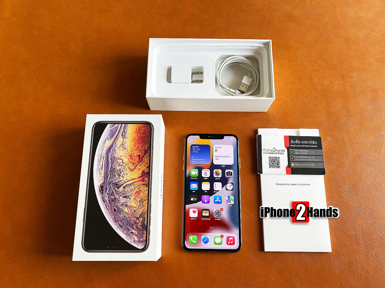iPhone XS MAX สีทอง 512gb รุ่น TOP สุด เครื่องศูนย์ไทย มือสอง ราคาถูก ...