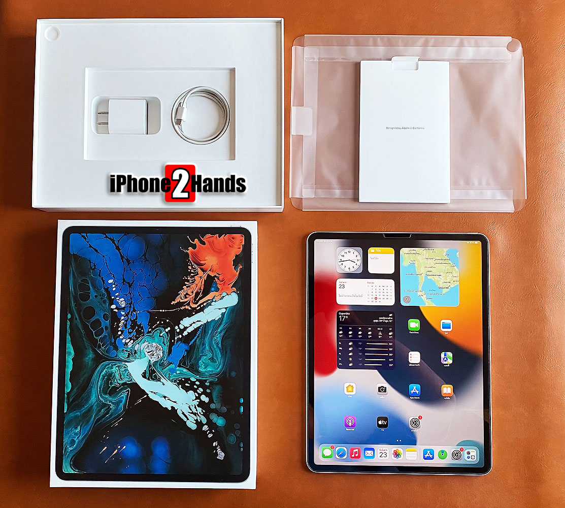 iPad Pro 12.9 Gen 3 สี Silver 64gb Wifi เครื่องศูนย์ไทย ครบกล่อง มือสอง ...