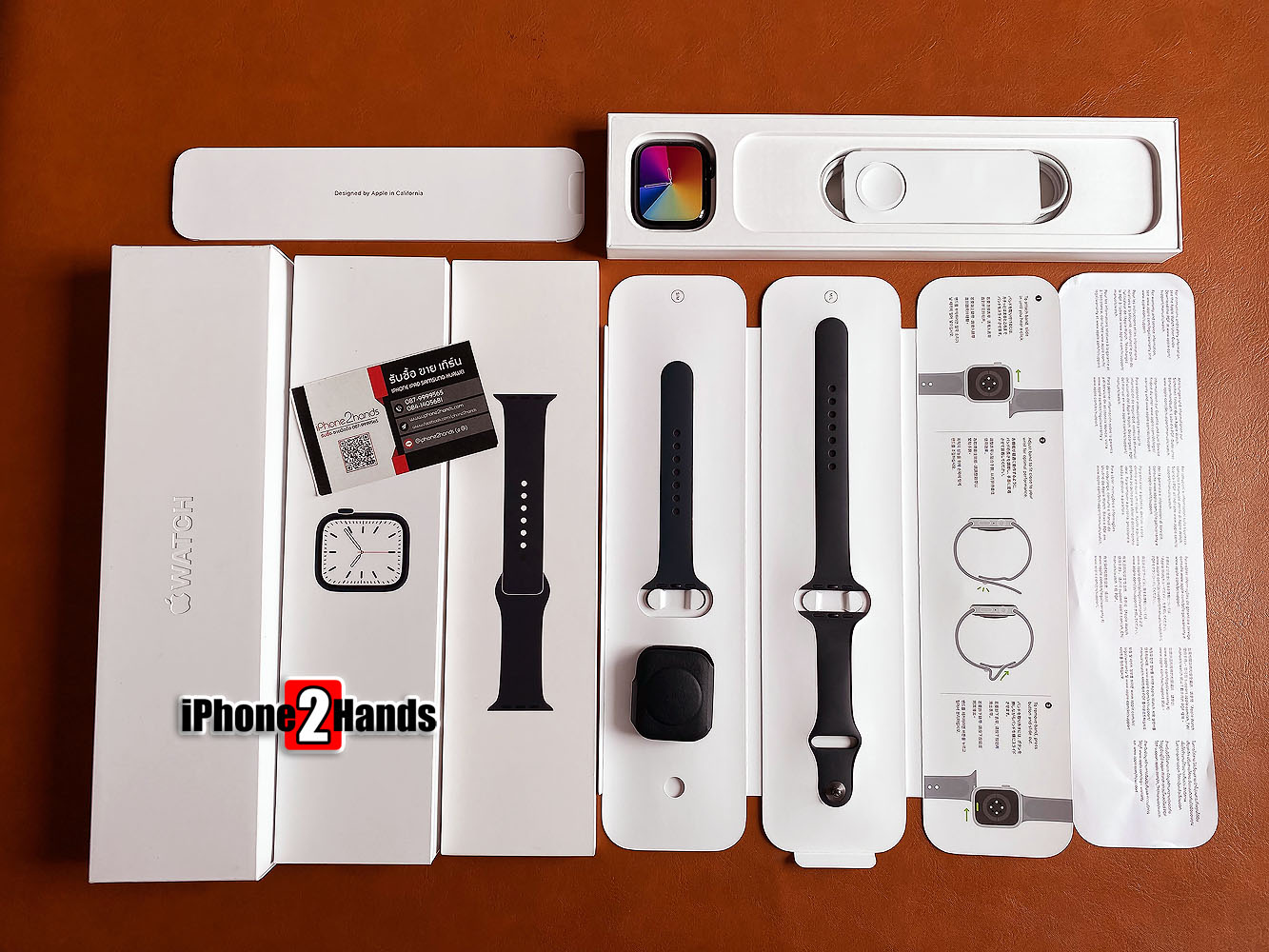 Apple Watch Series 7 สีดำ 45MM GPS ศูนย์ไทย ประกันยาวๆ เมษายน 66 ปีหน้า ...