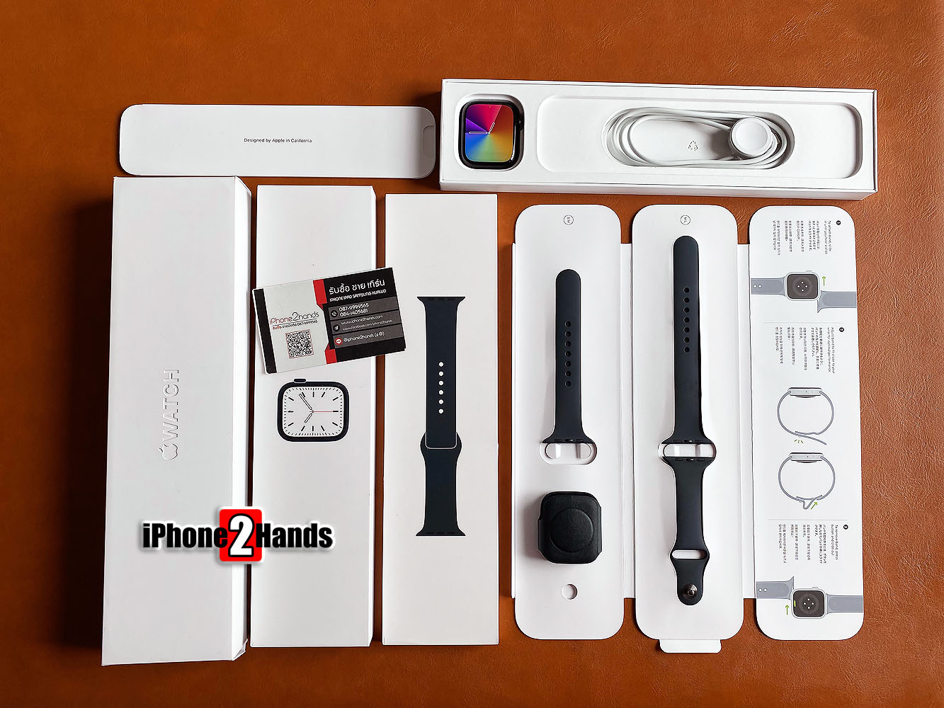 Apple Watch 7 สีดำ 45MM GPS ศูนย์ไทย ประกันยาวๆ 29 เมษายน 66 ปีหน้า ราคาถูก | รับซือมือถือ ขาย ...