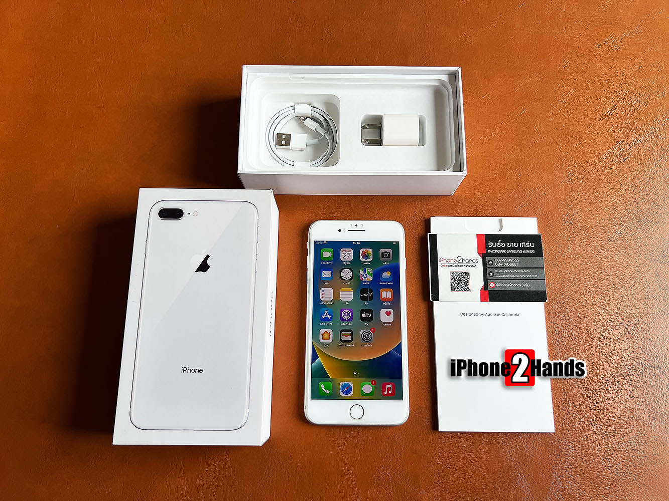 ขาย iPhone 8 Plus สีขาว 256gb เครื่องศูนย์ไทย มือสอง ราคาถูก | รับซือ ...