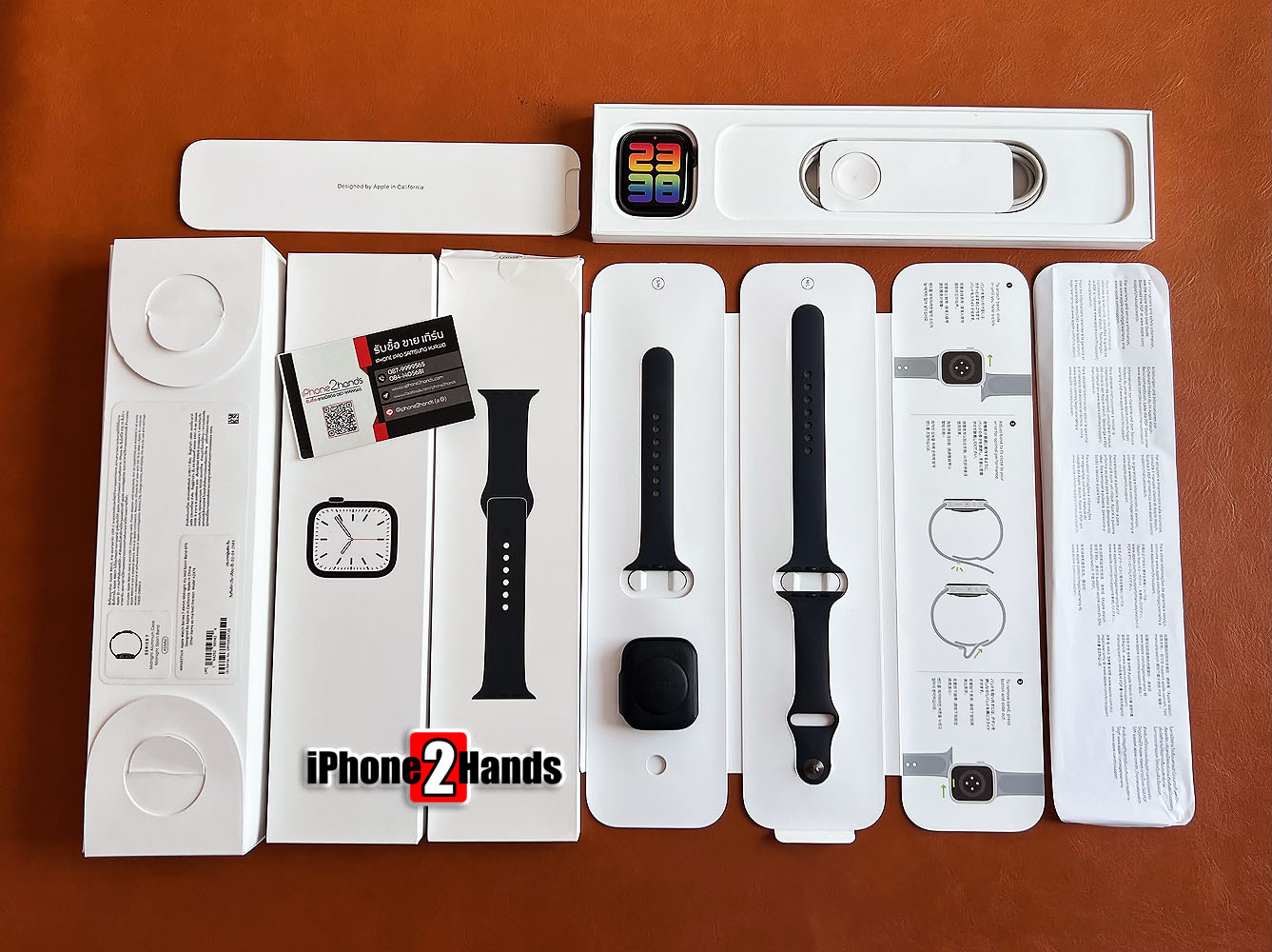 Apple Watch 7 สีดำ 45MM GPS ศูนย์ไทย อุปกรณ์ครบกล่อง ประกันยาวๆ ราคาถูก ...