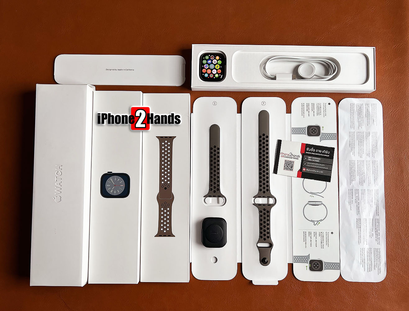 Apple Watch 8 สีดำ 45MM Cellular ศูนย์ไทย ประกันยาวๆ 27 มีนาคม 67 ปี ...
