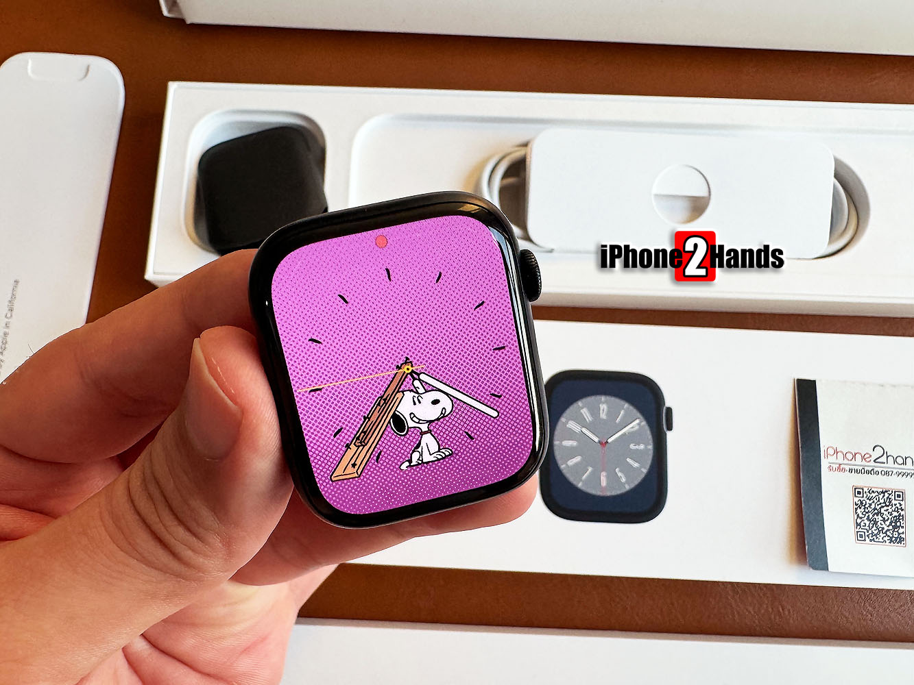 Apple Watch 8 สีดำ 45MM GPS ศูนย์ไทย มือ 1 ใหม่สุดๆ ประกันยาวๆ 12 เดือน ...
