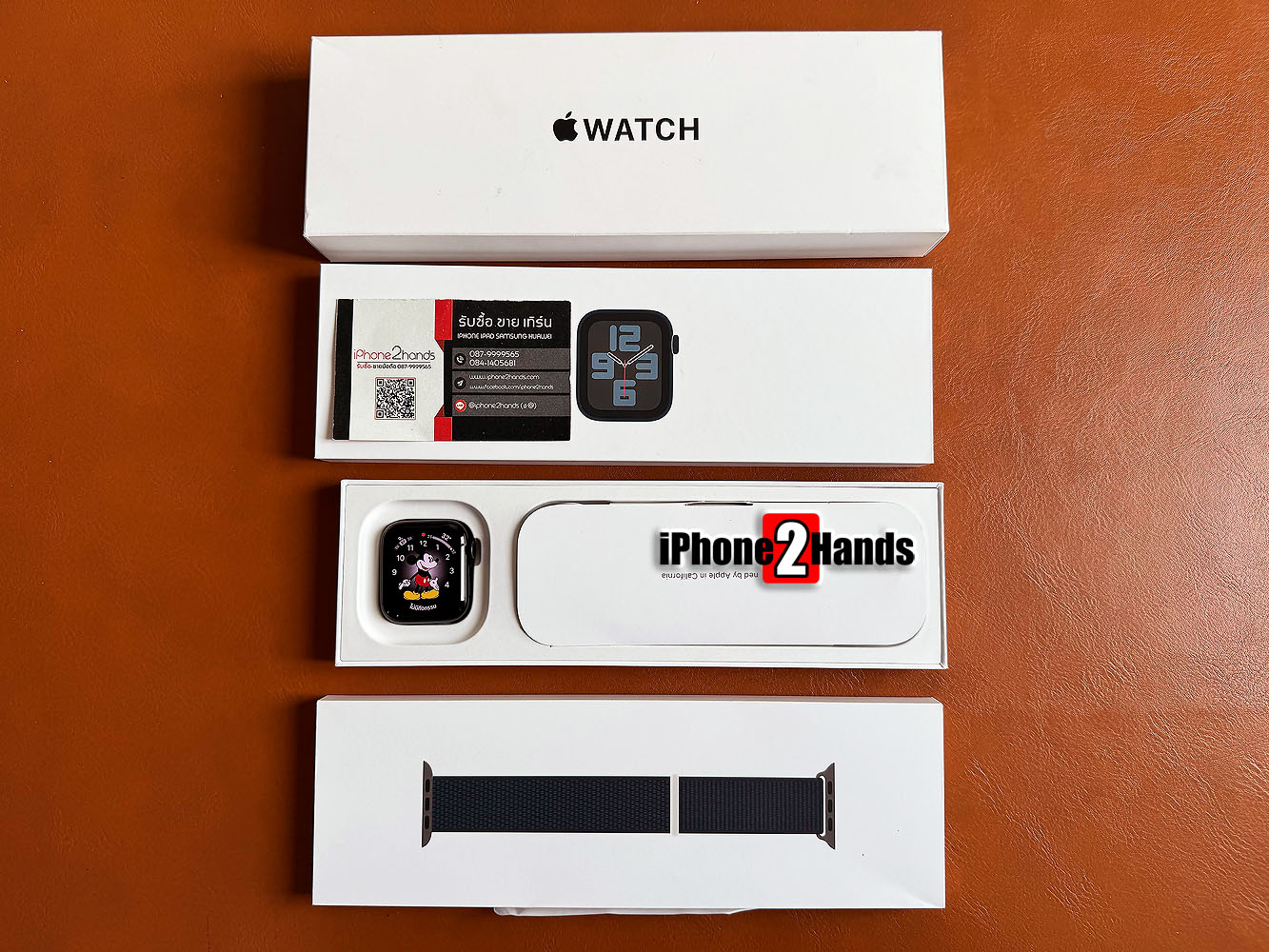 Apple Watch SE2 สีดำ 40MM GPS ศูนย์ไทย ครบกล่อง มือ 1 ประกันยาวๆ 12 ...